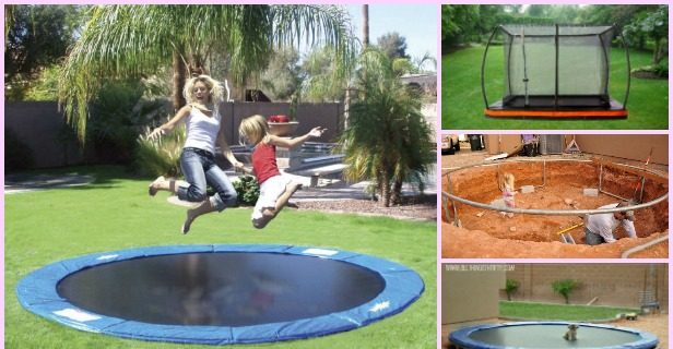 diy in ground trampoline Archives - DIY Magazine