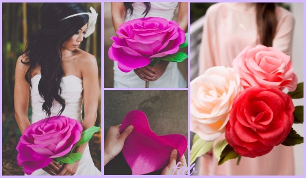DIY Giant Crepe Paper Rose Tutorial Video DIY Magazine DIY Giant Crepe Paper Rose Tutorial Video DIY Magazine