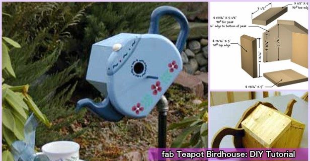 Teapot Bird House Archives - DIY Magazine