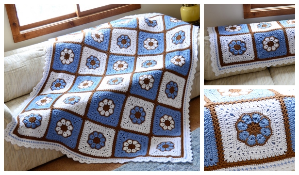 8-petal-african-flower-afghan-free-crochet-pattern-video