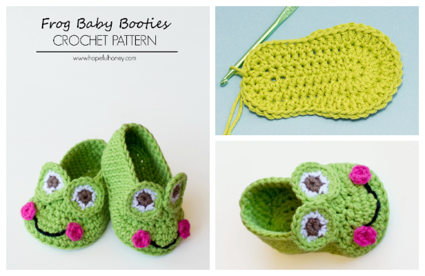 Baby Frog Booties Free Crochet Patterns - DIY Magazine