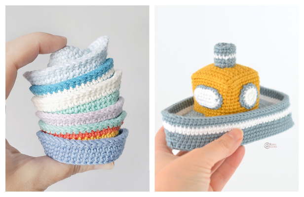 Crochet Boat Amigurumi Free Patterns - DIY Magazine