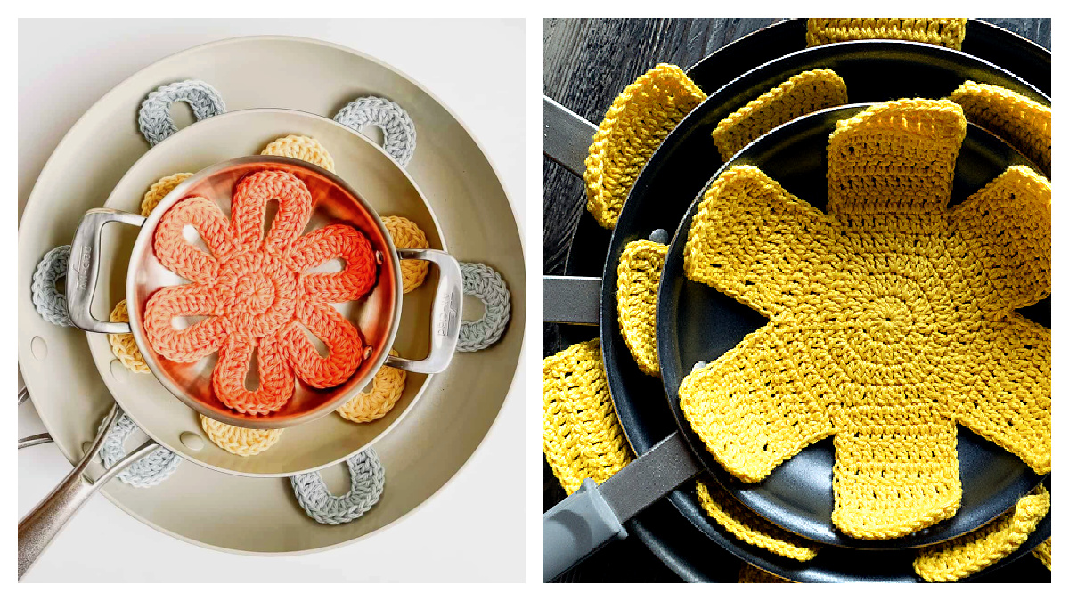 Pan Protectors Free Crochet Patterns & Paid - DIY Magazine
