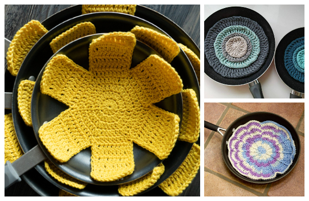 Pan Protectors Free Crochet Patterns & Paid - DIY Magazine