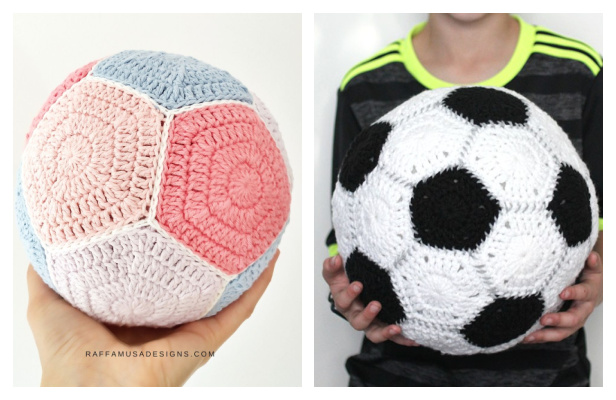 Crochet Soccer Ball Free Crochet Pattern & Paid
