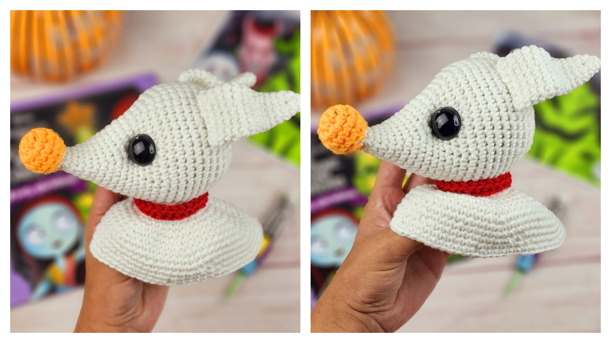 Crochet Zero Ghost Dog Amigurumi Free Patterns & Paid - DIY Magazine