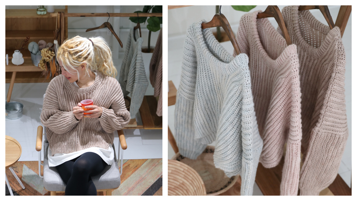 Ogawa Ribbed Pullover Sweater Crochet Pattern - DIY Magazine