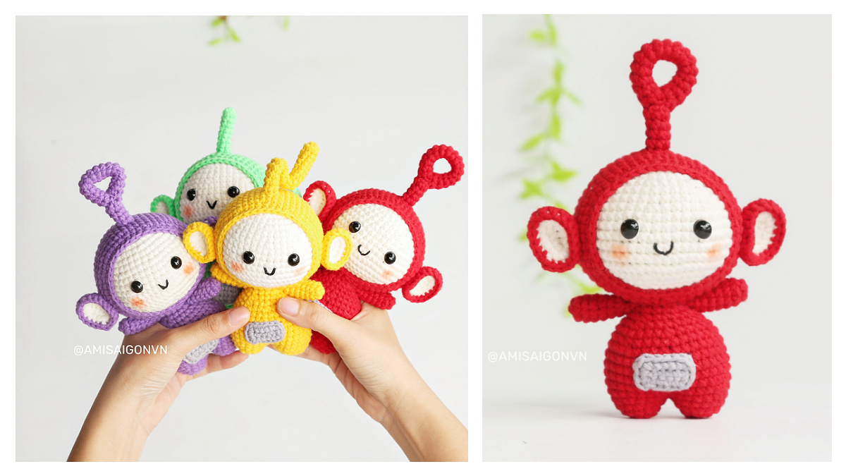 Amigurumi Teletubbies Free Crochet Pattern - DIY Magazine