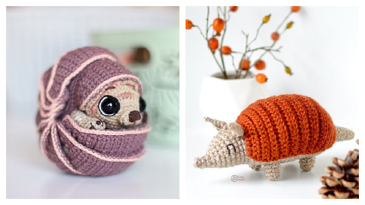Amigurumi Armadillo Crochet Patterns - DIY Magazine