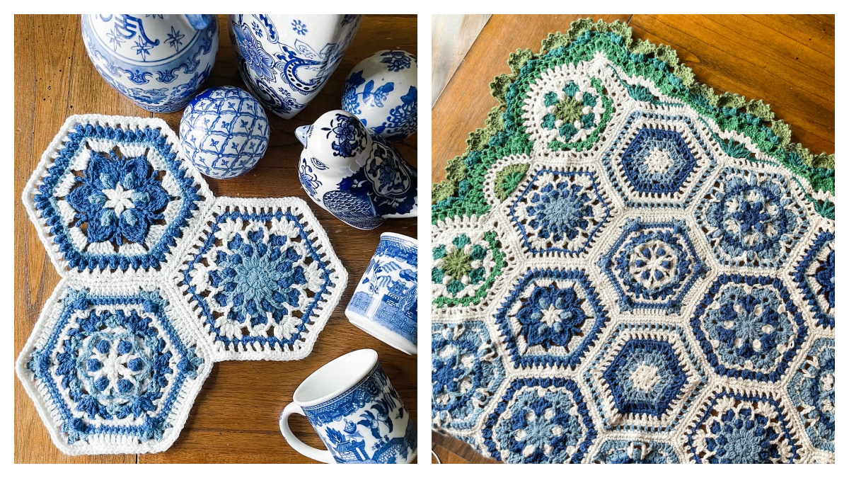 Heirloom Collection Blanket Free Crochet Pattern - DIY Magazine