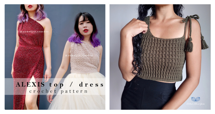 One Shoulder Sweater Top Crochet Patterns - DIY Magazine
