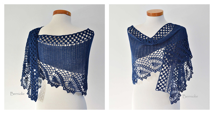 Oswin Lace Shawl Crochet Pattern - DIY Magazine