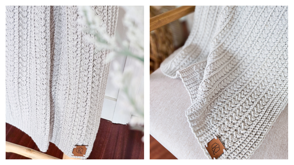 Braided Wheat Blanket Free Crochet Pattern - DIY Magazine