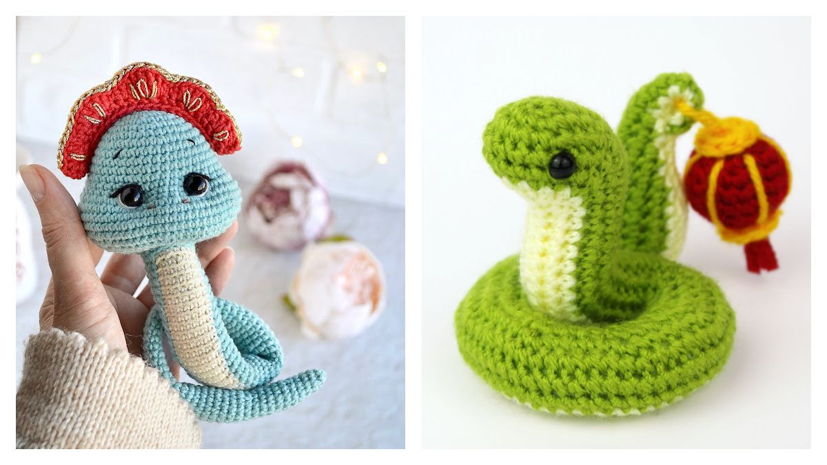 Crochet Snake Amigurumi Patterns - DIY Magazine