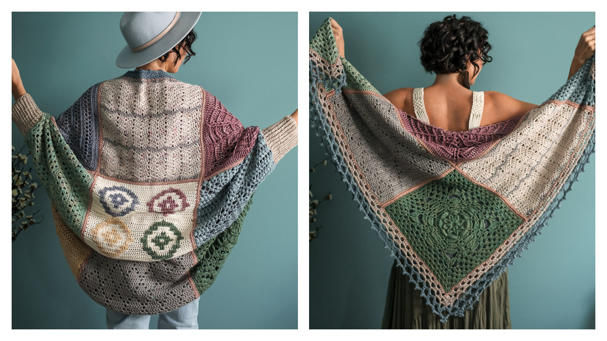 Indivisible Bolero & Blanket Duo Free Crochet Patterns - DIY Magazine