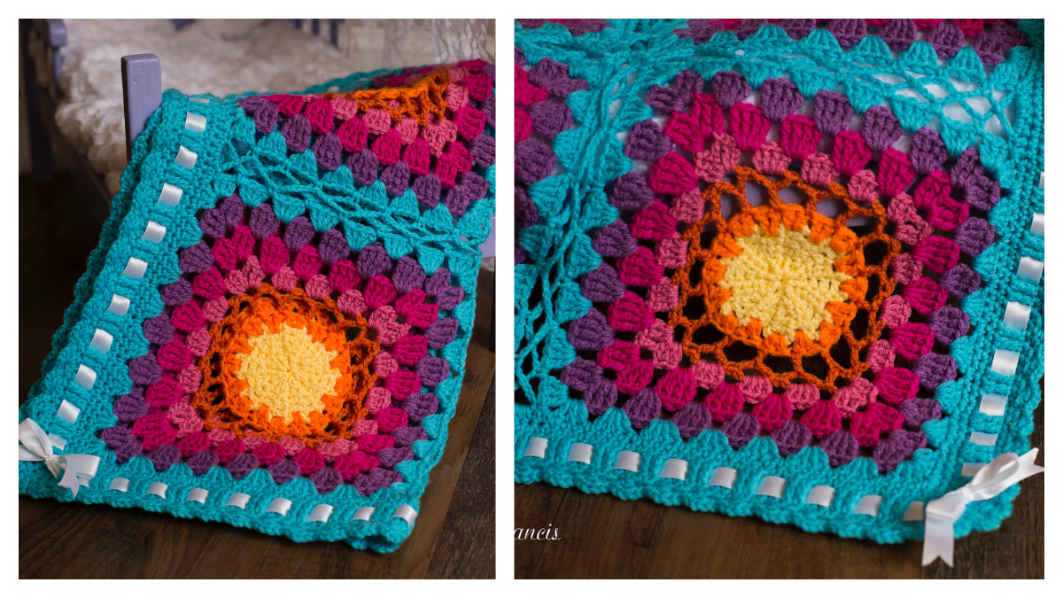 Solstice Sun Rising Lace Square Free Crochet Pattern - DIY Magazine