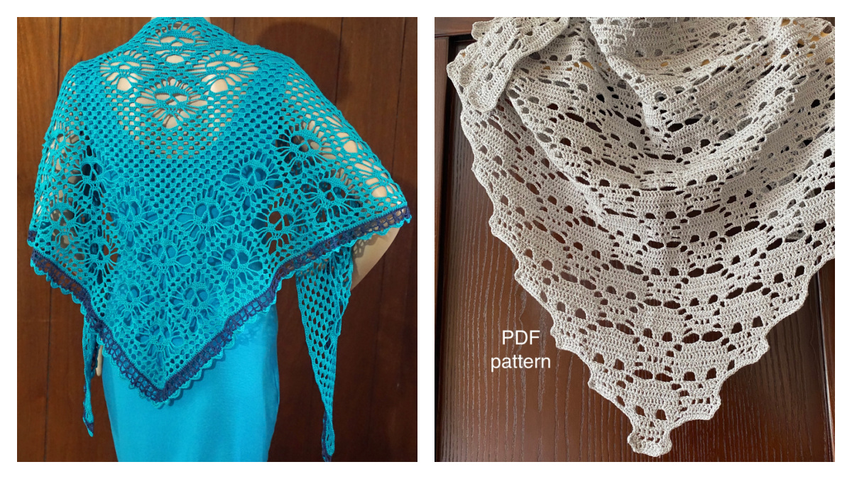 Halloween Skull Shawl Crochet Patterns - DIY Magazine