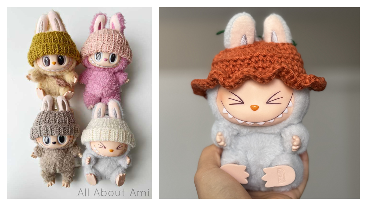 Quick Labubu Hat Free Crochet Patterns - DIY Magazine