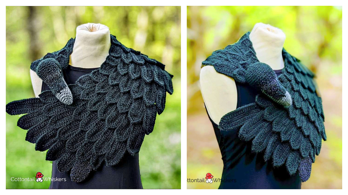 Raven Shawl Crochet Pattern - DIY Magazine