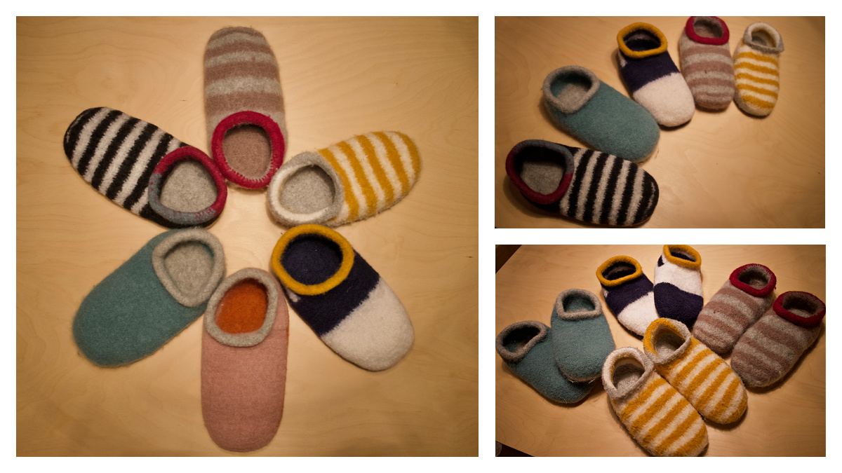 Wool Felted Slippers Free Crochet Pattern - DIY Magazine