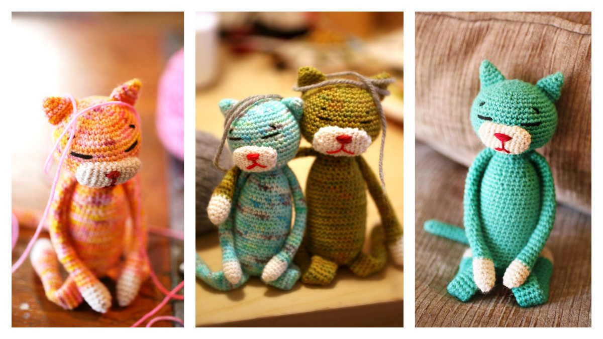 Amineko Cat Amigurumi Free Crochet Pattern - DIY Magazine